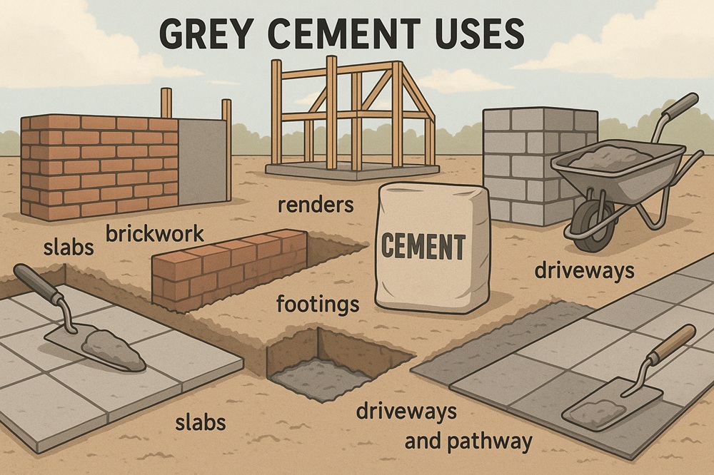 Grey Cement explained for builders in WA